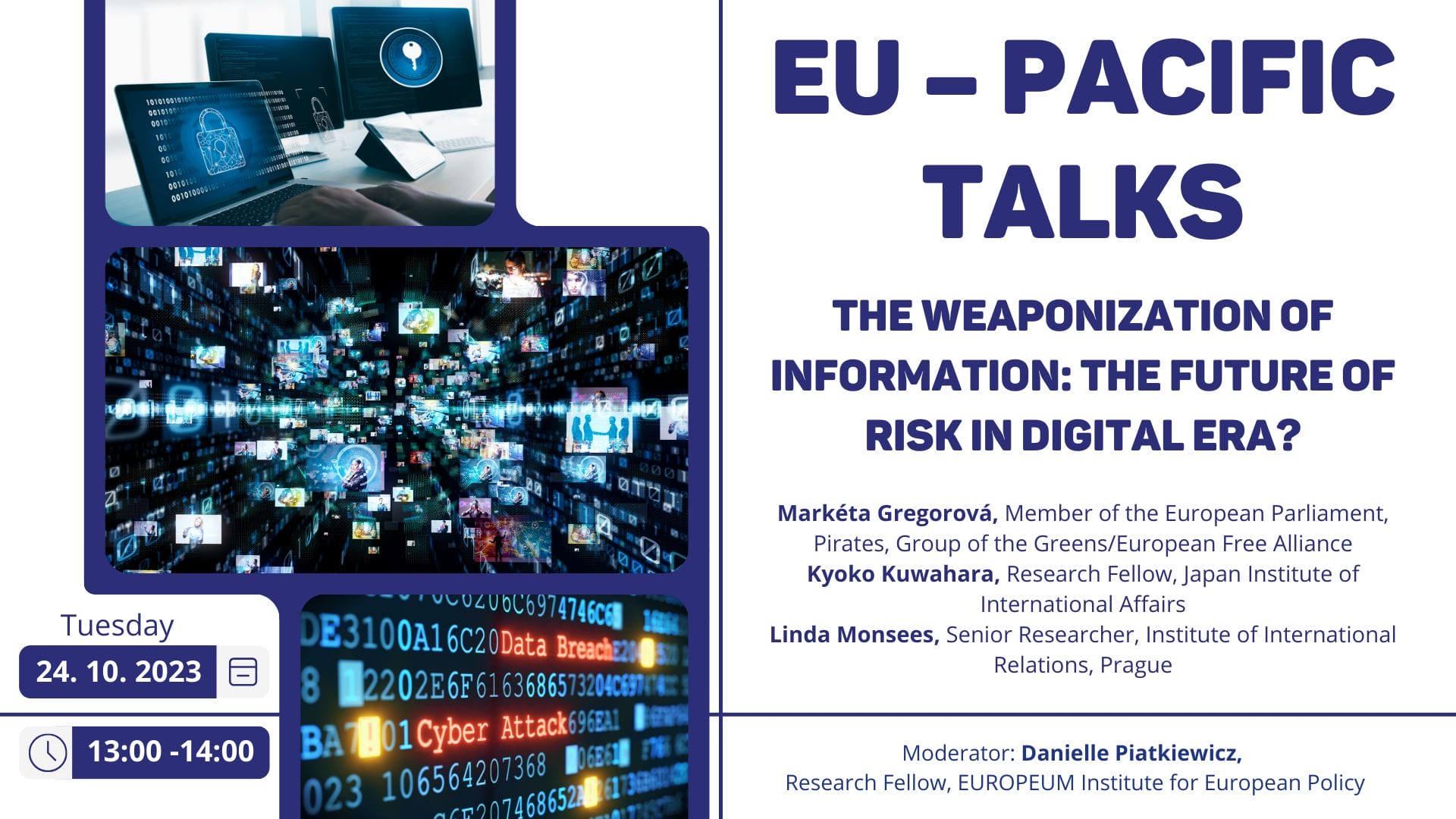 EU-Pacific Talks: The weaponization of information: The future of risk in digital era ...