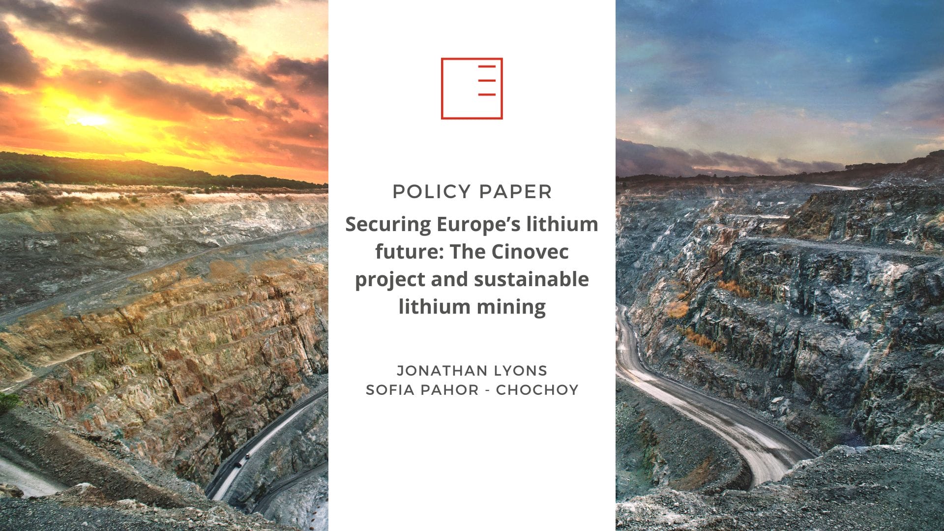 Policy Paper | Securing Europe’s Lithium Future: The Cinovec project ...