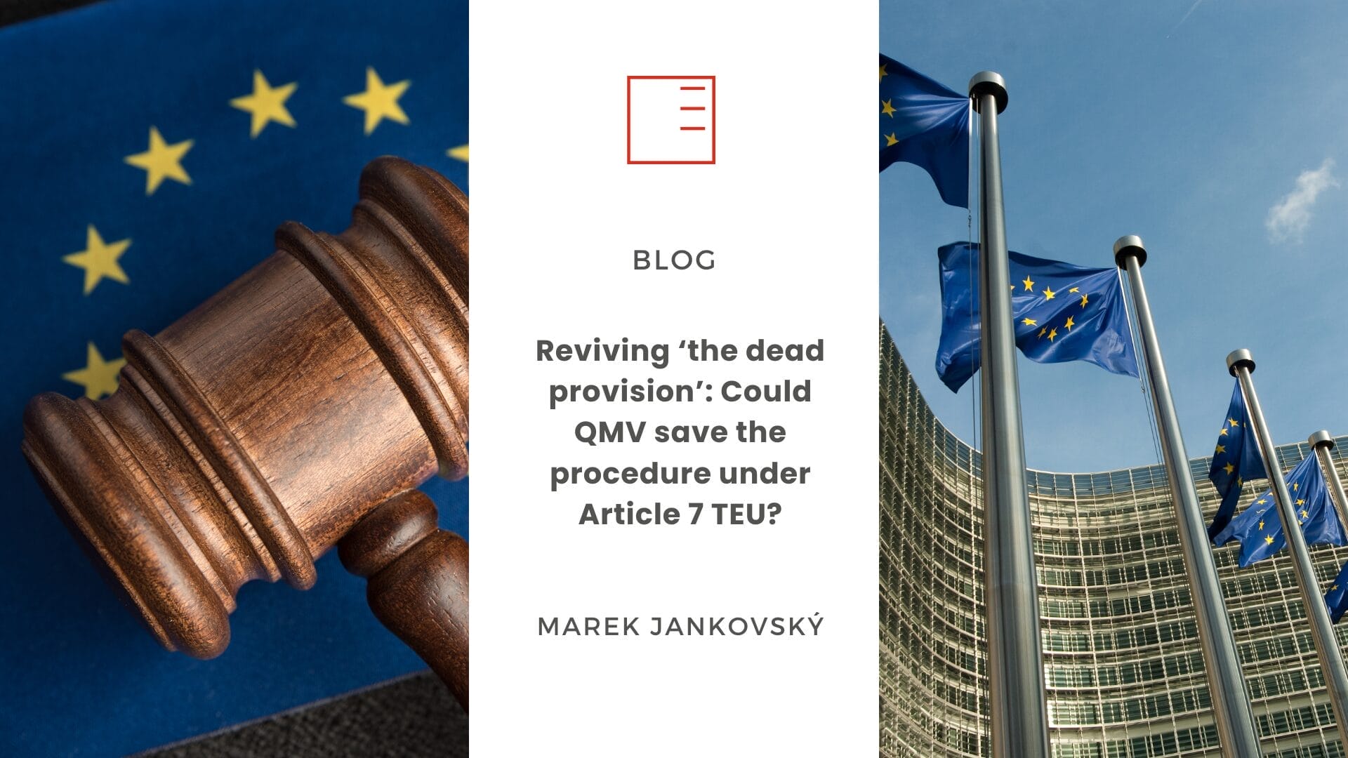 Blog | Reviving ‘the dead provision’: Could QMV save the procedure ...